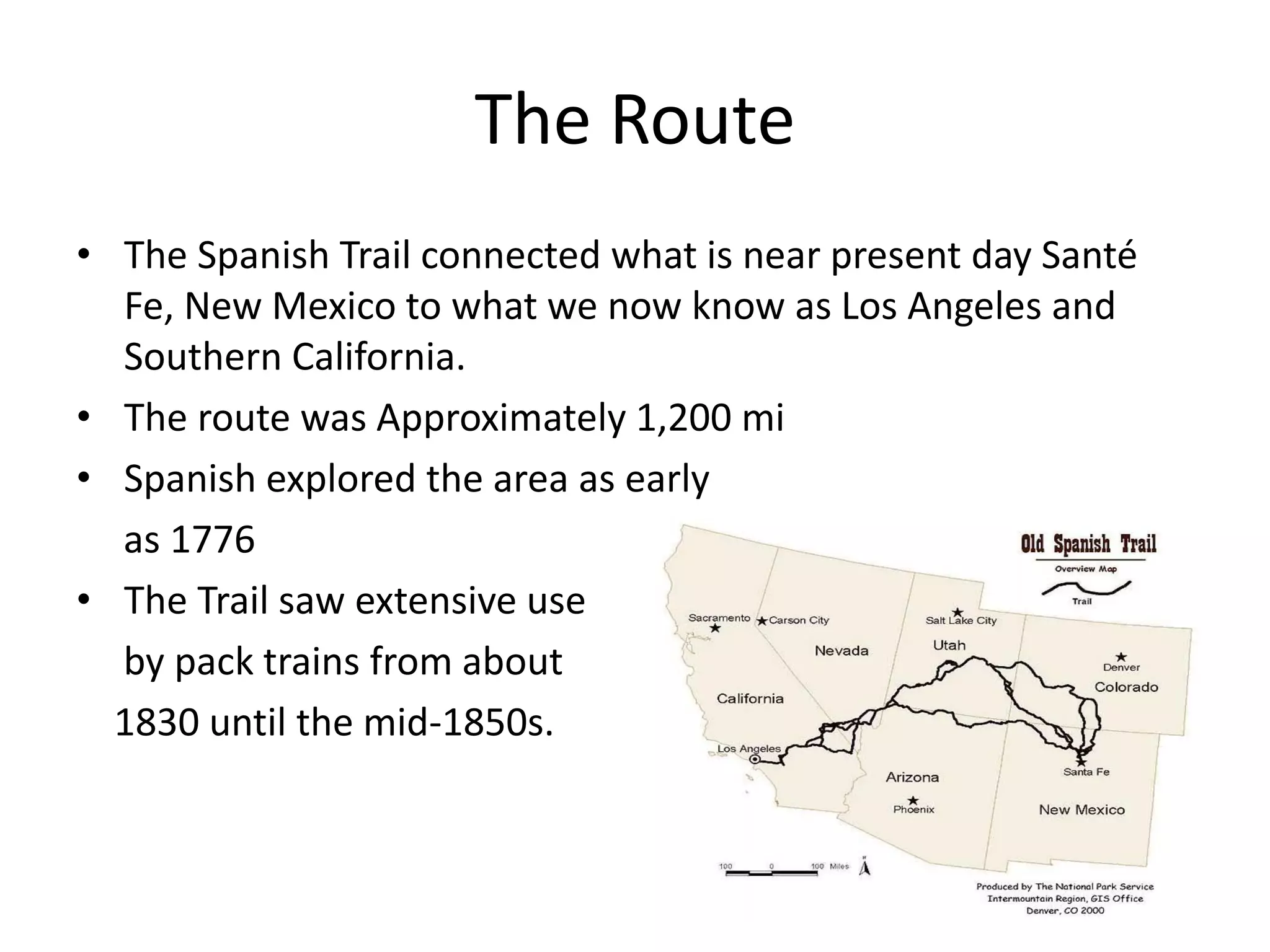 The Old Spanish Trail | PDF