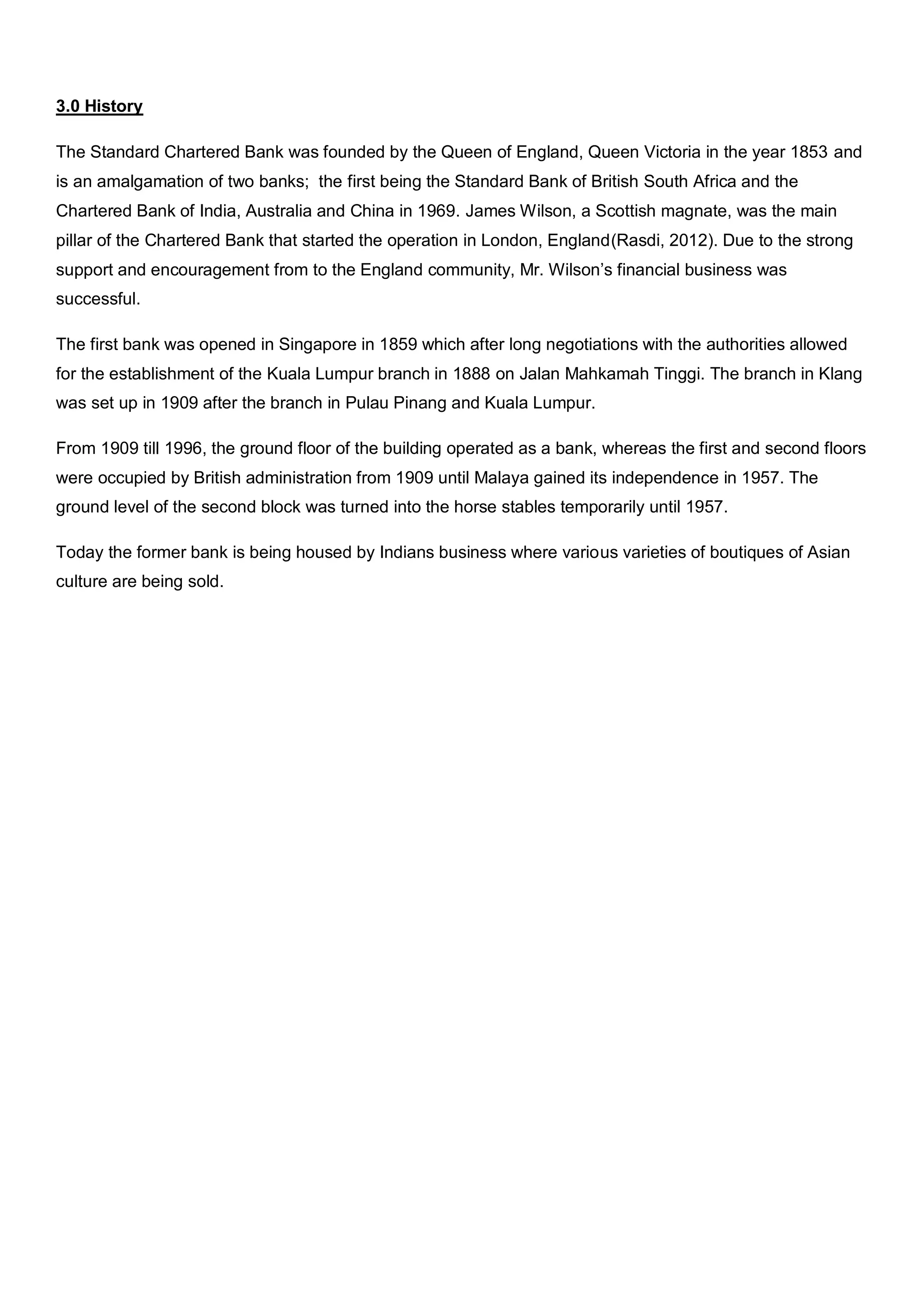 The old standard chartered bank | PDF