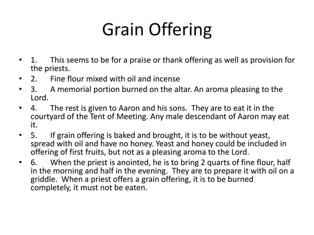 The Old Testament Sacrifices | PPTX | Judaism | Religion & Spirituality