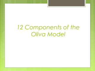 The Oliva Model of Curriculum | PPT
