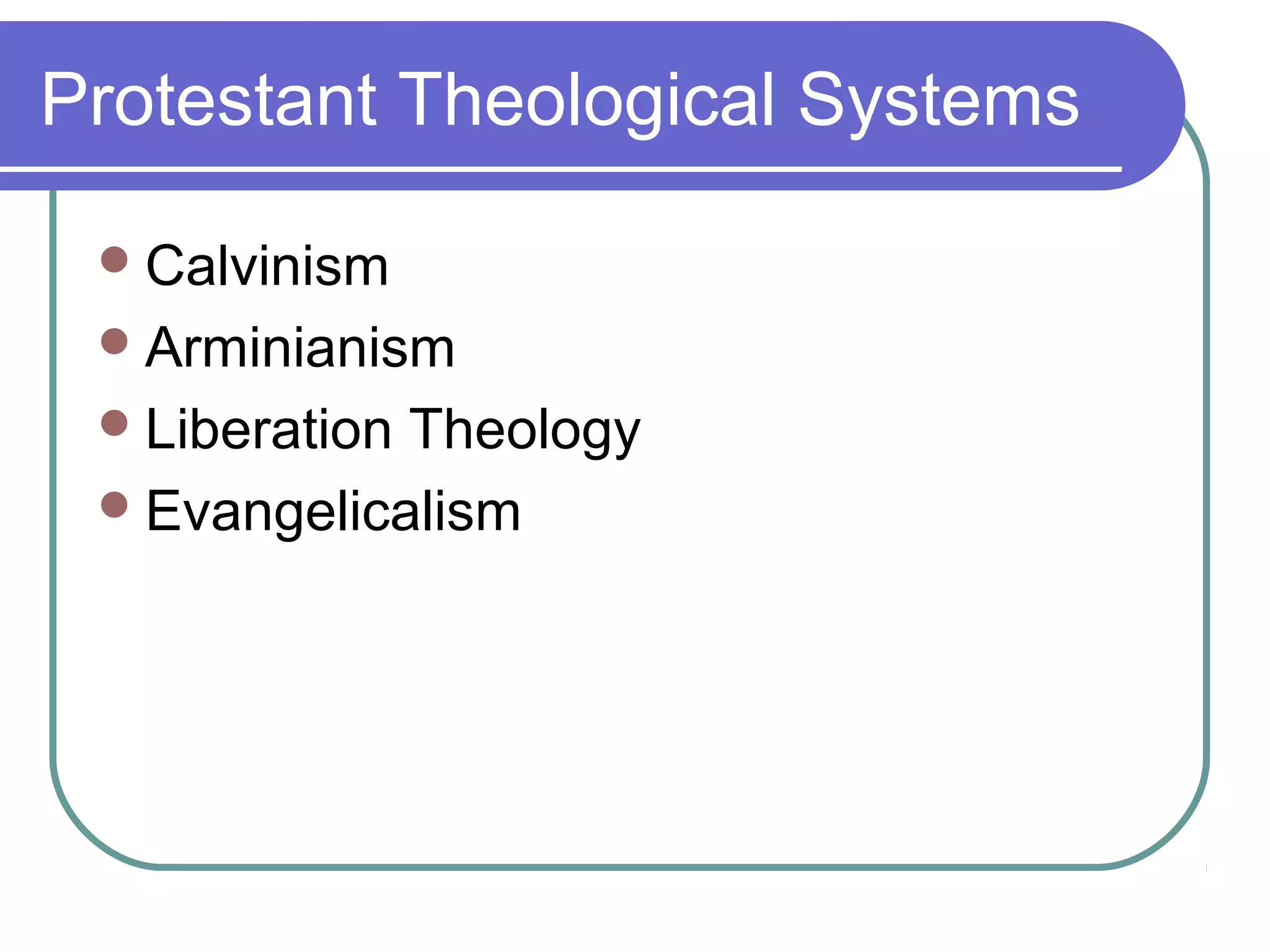 Theological foundations | PPT