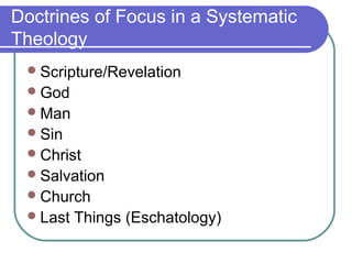 Theological foundations intro ppt | PPT