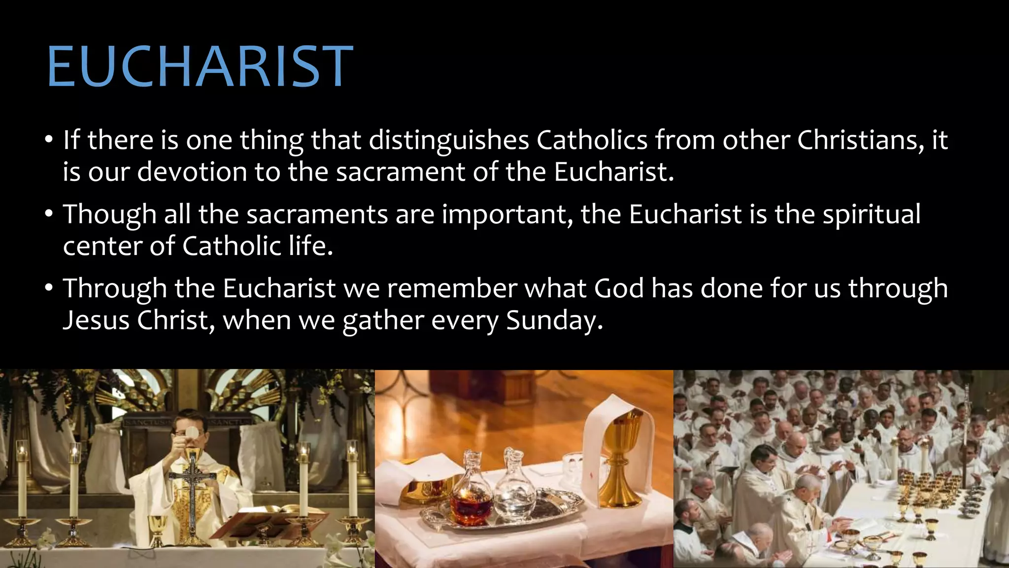 Theology 2: The Sacrament of Eucharist | PPTX