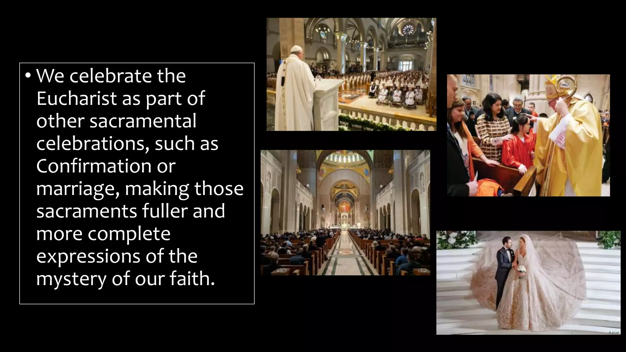 Theology 2: The Sacrament of Eucharist | PPTX