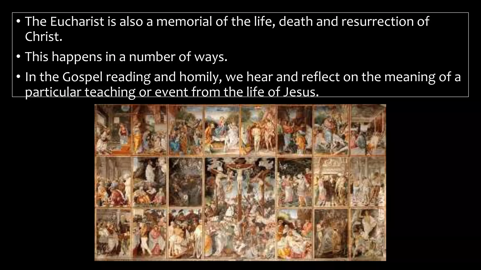 Theology 2: The Sacrament of Eucharist | PPTX