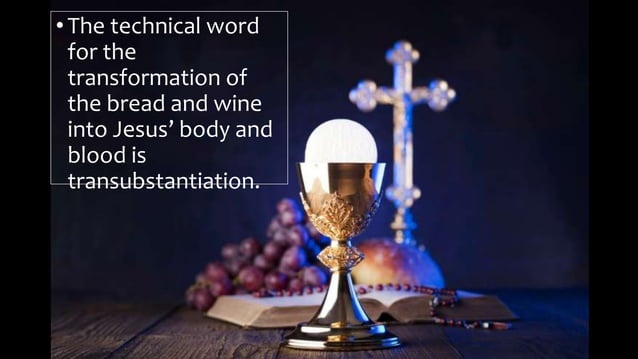 Theology 2: The Sacrament of Eucharist | PPTX