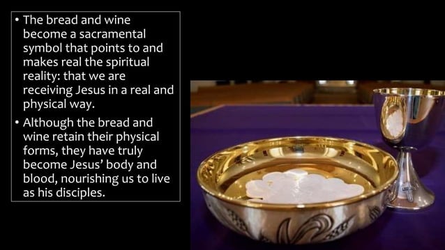 Theology 2: The Sacrament of Eucharist | PPTX