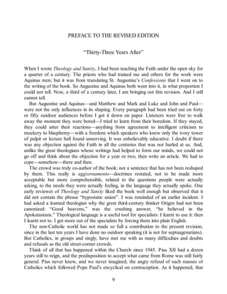 Theology and Sanity - Frank Sheed | PDF