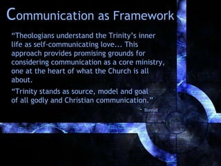 Theology and Spirituality of Communication | PPT
