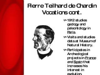 Theology pierre teilhard de chardin powerpoint | PPT