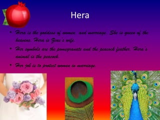 The Olympian Greek Gods and Goddesses | PPTX