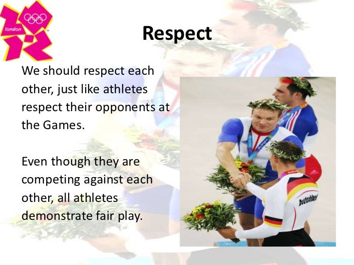 THE OLYMPIC AND PARALYMPIC VALUES
