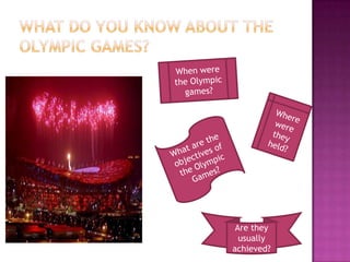 The olympic games. debate | PPTX | Olympic Sports | Sports