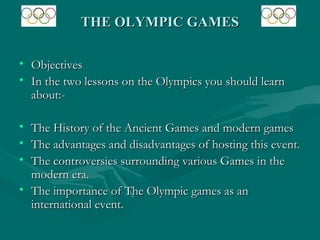 The olympic games1 | PPT