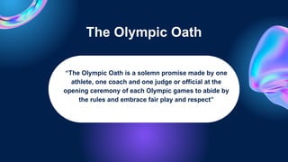 The Olympic Games, their history, and other aspects. | PPT