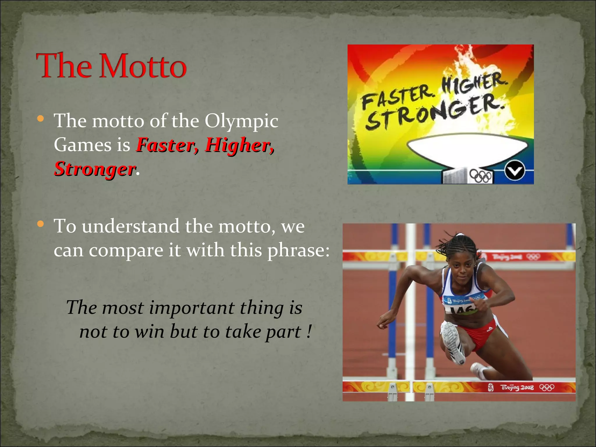 The Olympic Games | PPT