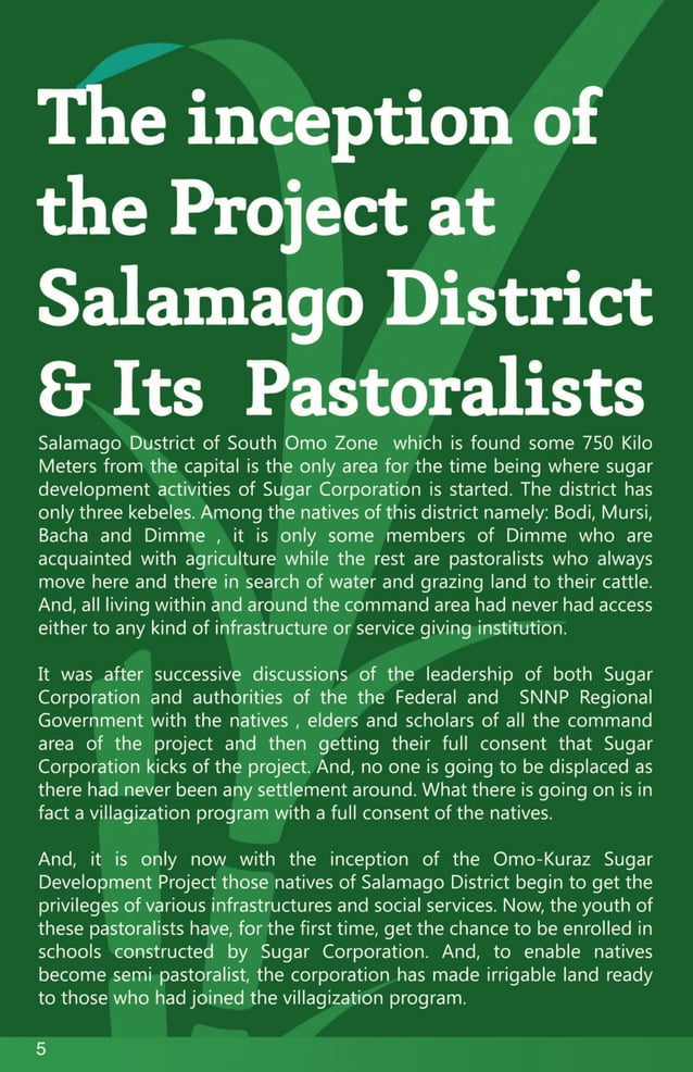 The Omo-Kuraz Sugar Development Project | PDF