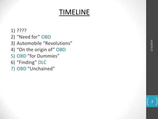 On Board Diagnostics | PPTX