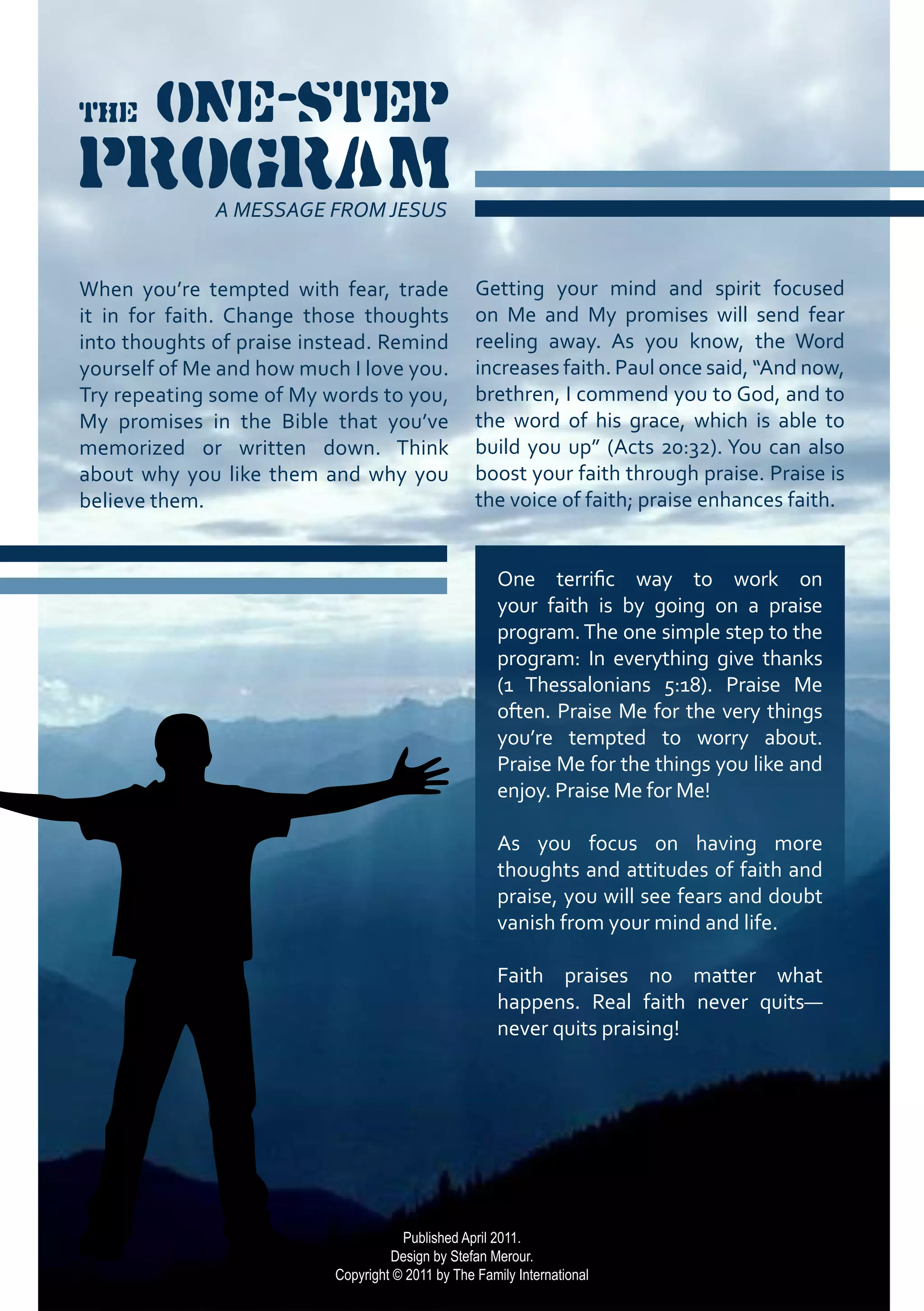 The One-Step Program | PDF