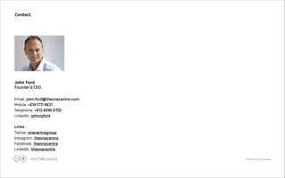 The one centre factsheet | PDF