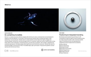 The one centre factsheet | PDF
