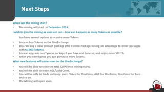 The One Exchange | PPT