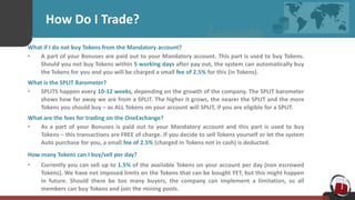 The One Exchange | PPT