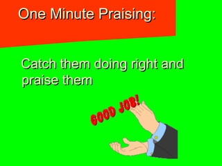 The one minute manager | PPT