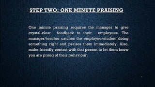 The one minute manager | PPT | Free Download