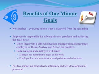 The One Minute Manager Book Review by Ajay Shrivastava | PPTX