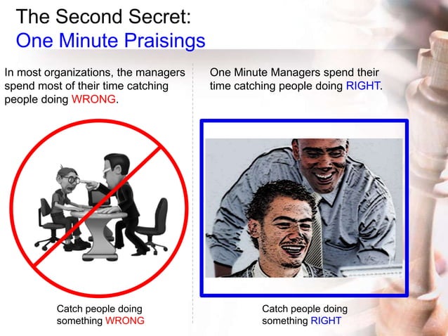 The One Minute Manager | PPTX | Career Advice | Careers
