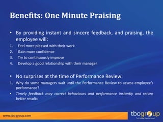 The one minute manager presentation (updated tbo) | PPTX