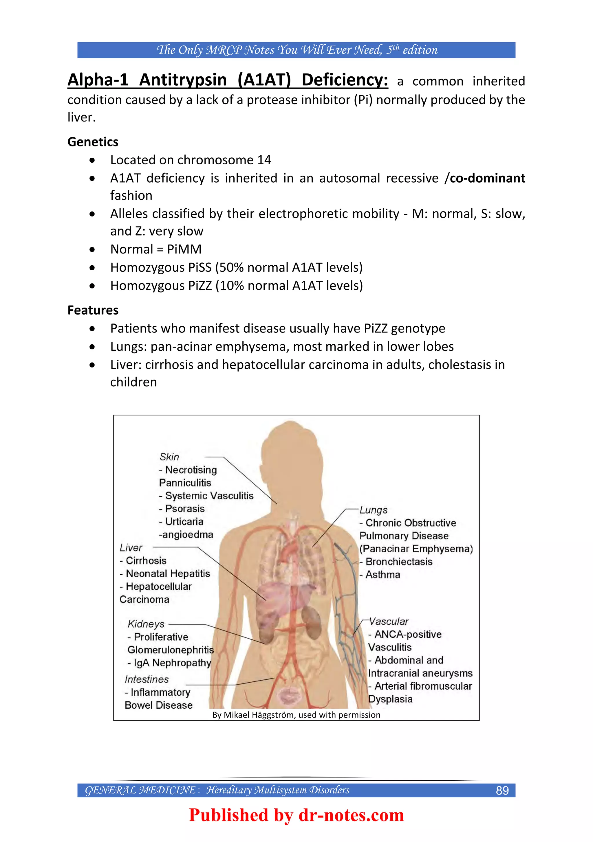 The Only MRCP Notes You Will Ever Need 5th Edition | PDF