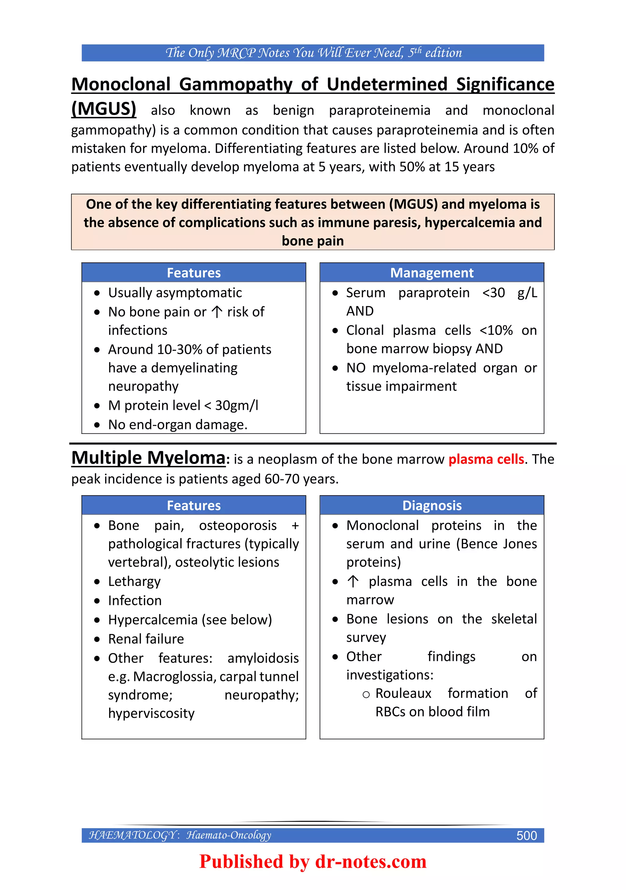 The Only MRCP Notes You Will Ever Need 5th Edition | PDF