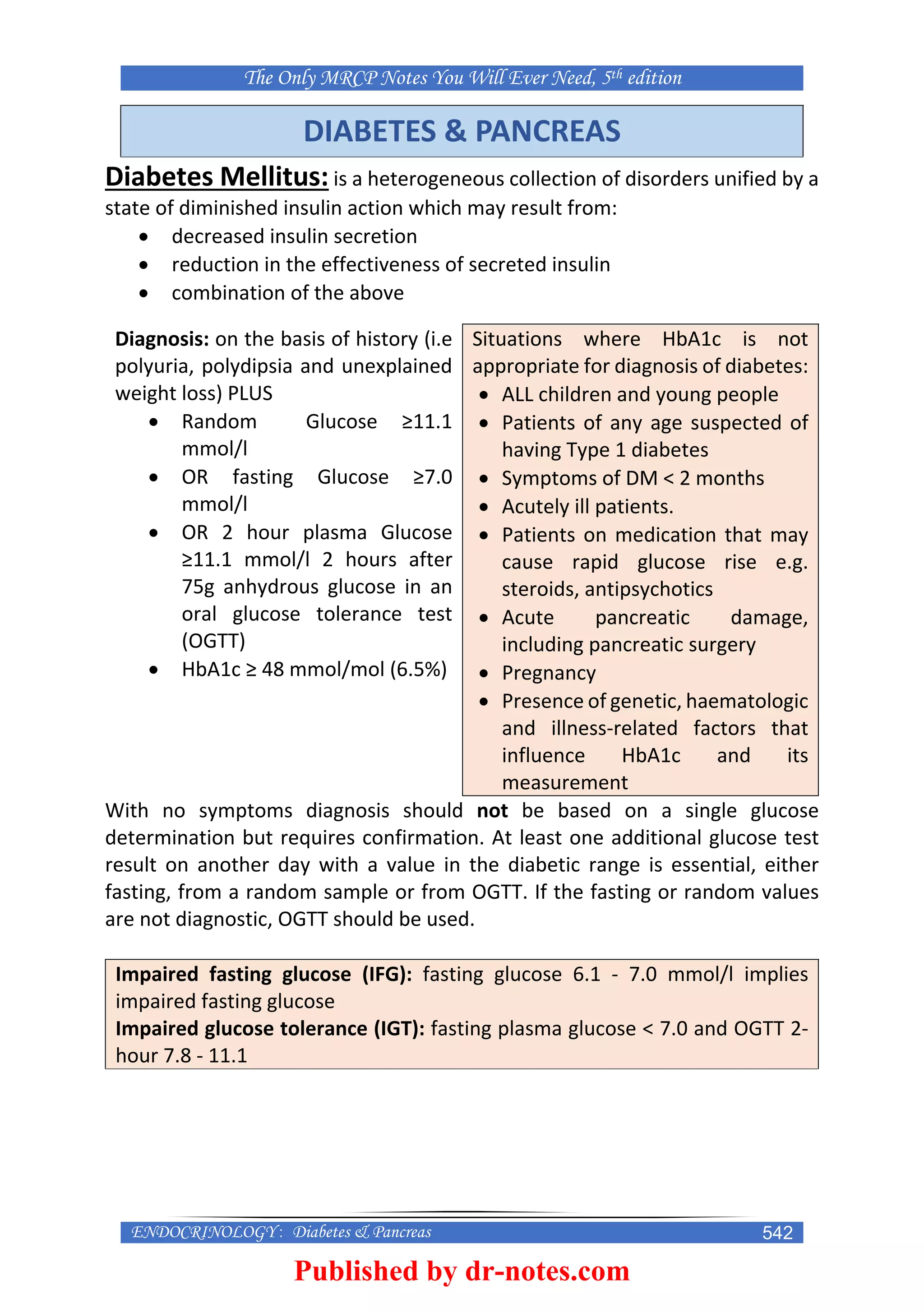 The Only MRCP Notes You Will Ever Need 5th Edition | PDF