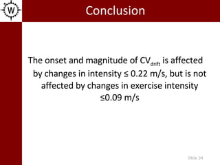 The Onset And Magnitude Of Cardiovascular Drift Depend On Exercise ...
