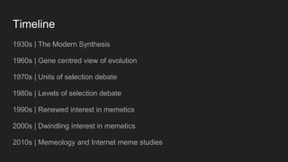 The Ontology of Internet Memes | PPTX