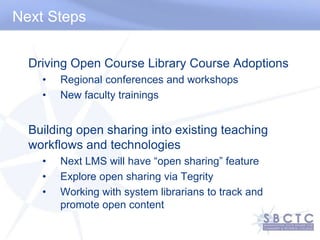 The Open Course Library: Bridging the Gap Between LMS and OCW | PPT