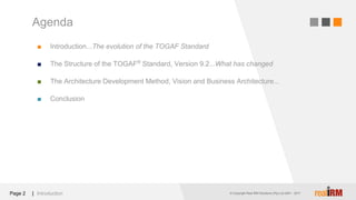 TOGAF 9.2 - Transforming Business | PDF