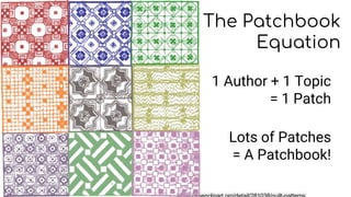 The Open Patchbooks | PPTX | Education