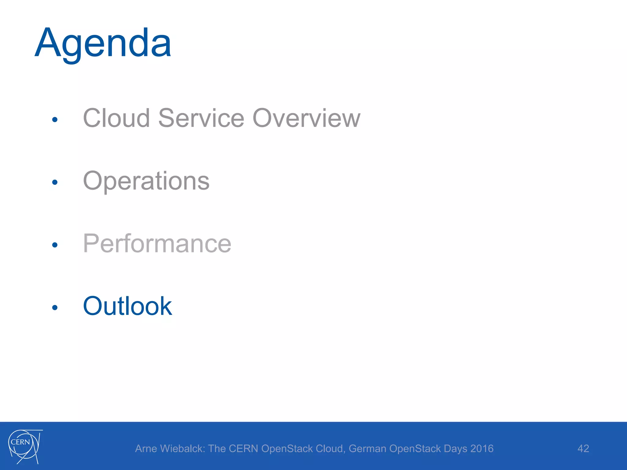 The OpenStack Cloud at CERN | PPTX