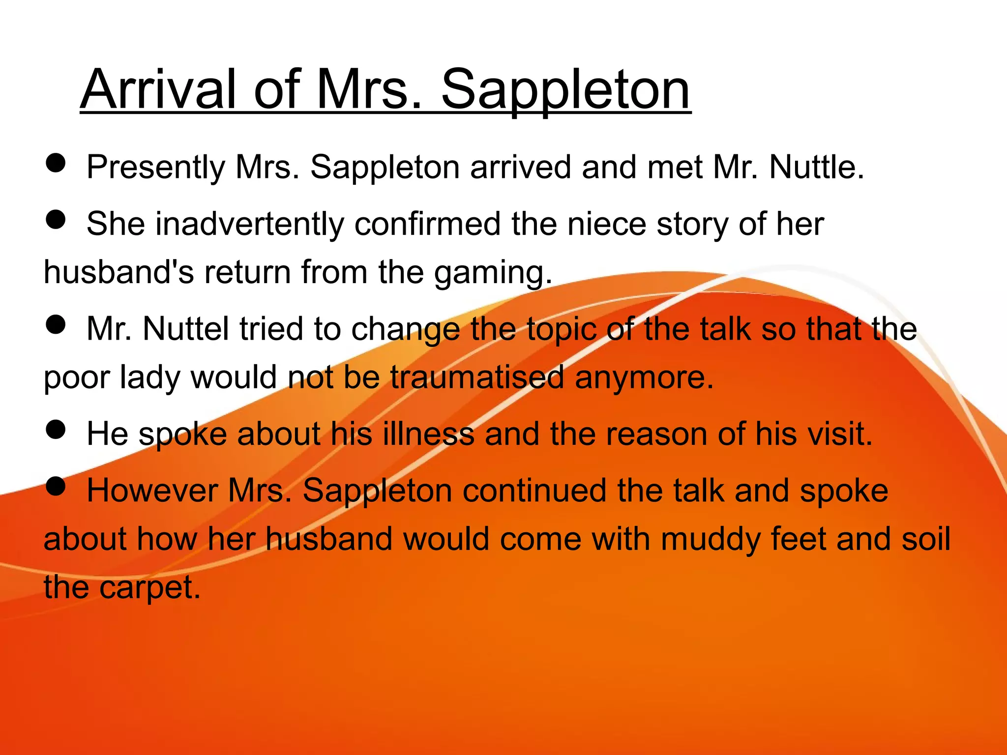 The Open Window - Saki | PPT