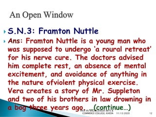 The Open Window | PDF