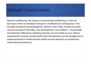 THE OPERANT CONDITIONING GROUP NO 27.pptx