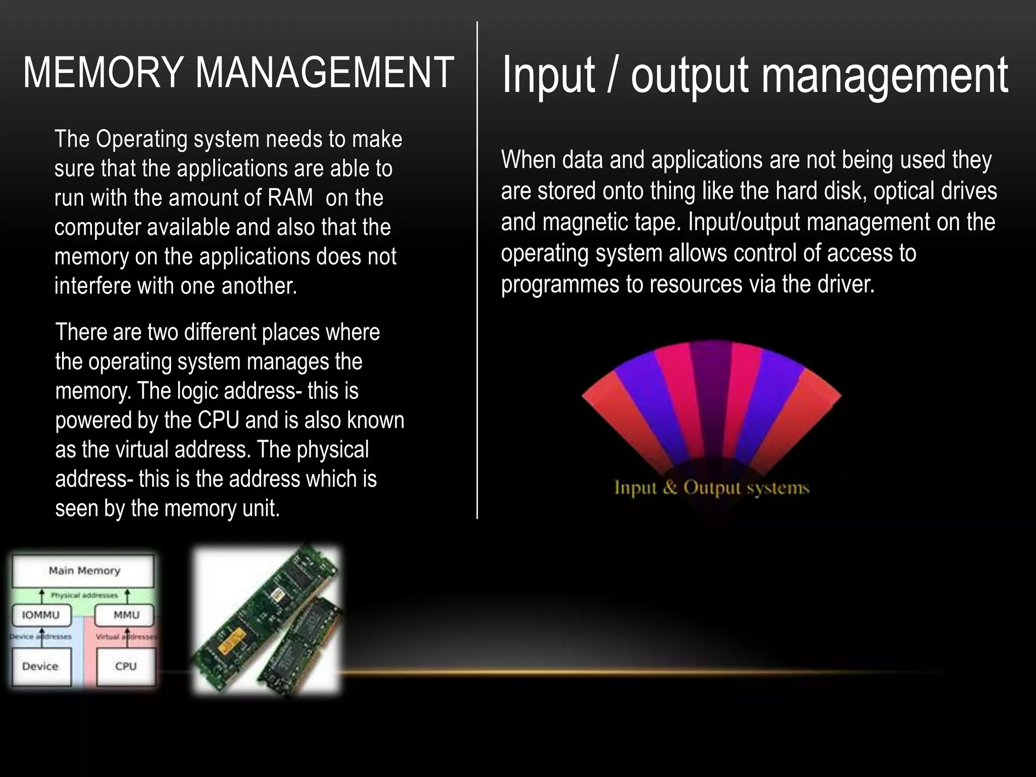 The operating system | PPT