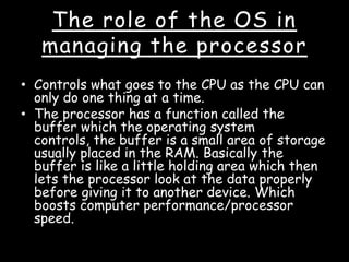 The operating system! | PPTX