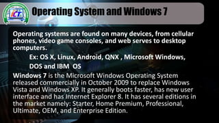 The operating system (os), | PPTX