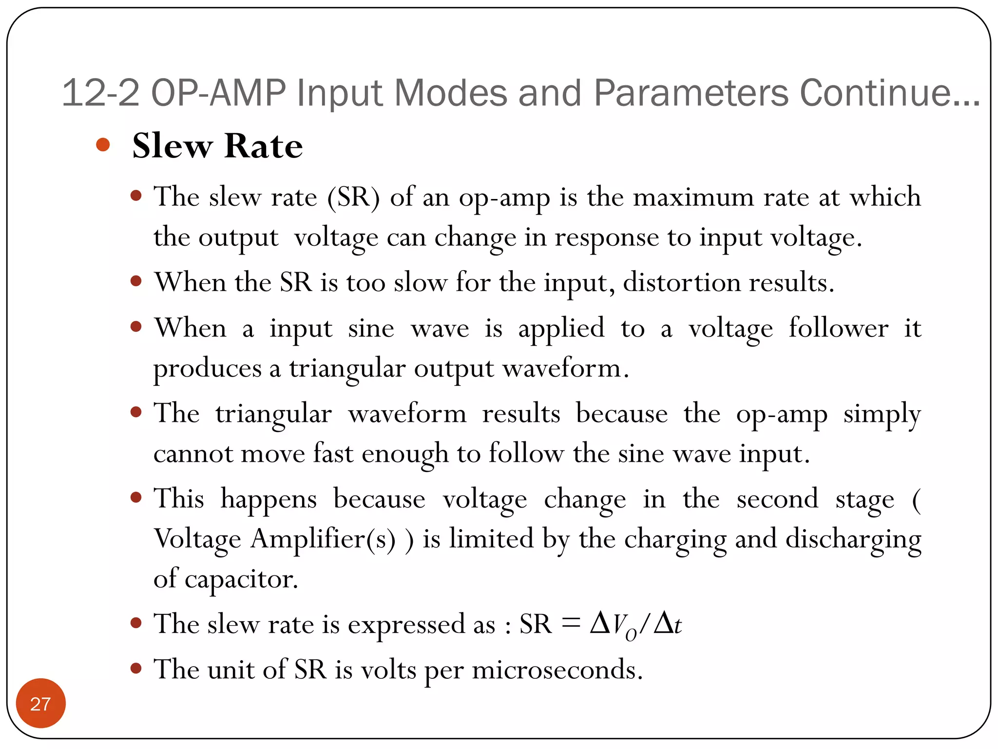 The operational amplifier (part 1) | PDF
