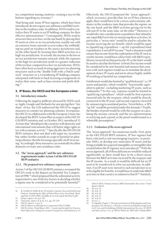 Patent Boxes: The Rise, the Change or the Fall? | PDF