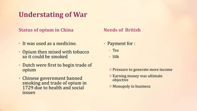 The opium wars | PPT